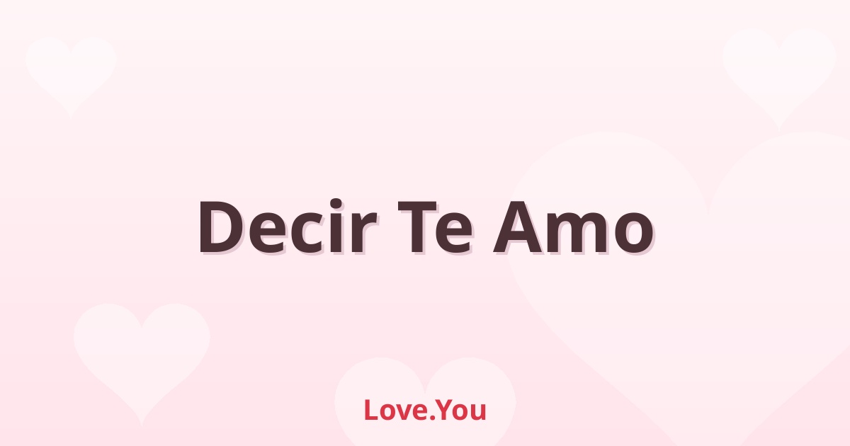 Cómo decir 'Te amo' en Japonés | Love.You