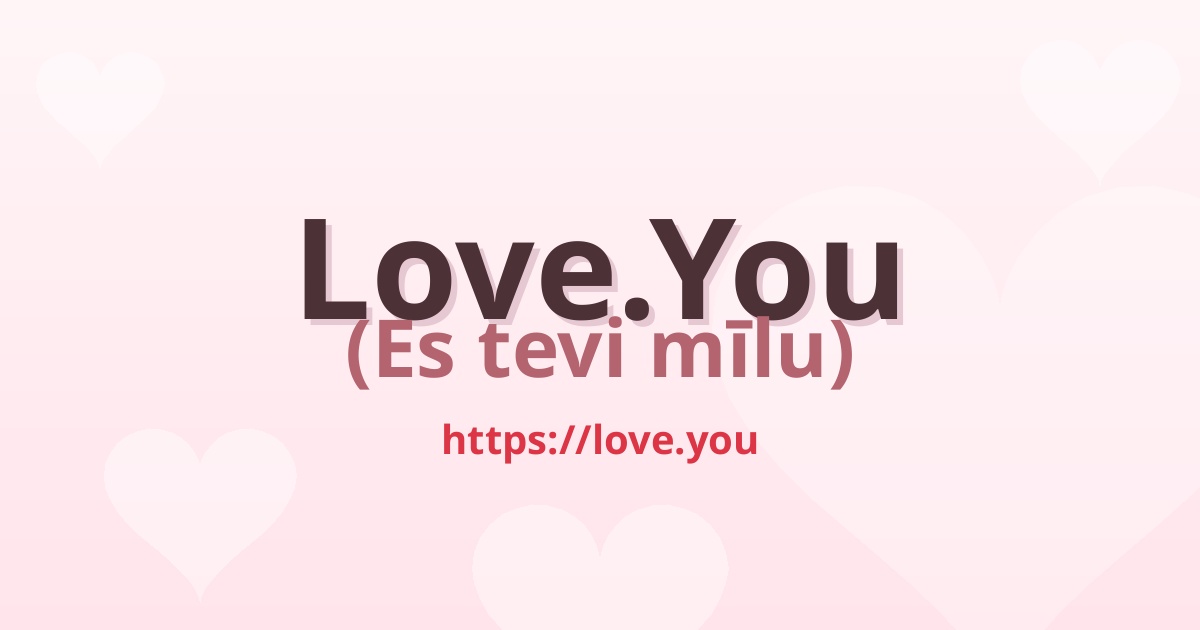 Mīlu tevi - Kalkulatori, Laimes prognozes un Tulkojumi | Love.You